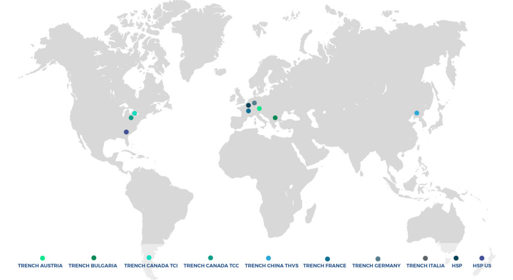 Trench Group Locations Worldwide | Headquarters & Offices